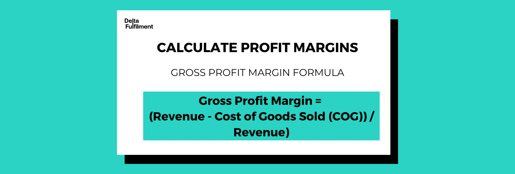 How to Calculate eCommerce Profit Margins (+ Tips to Improve Them ...
